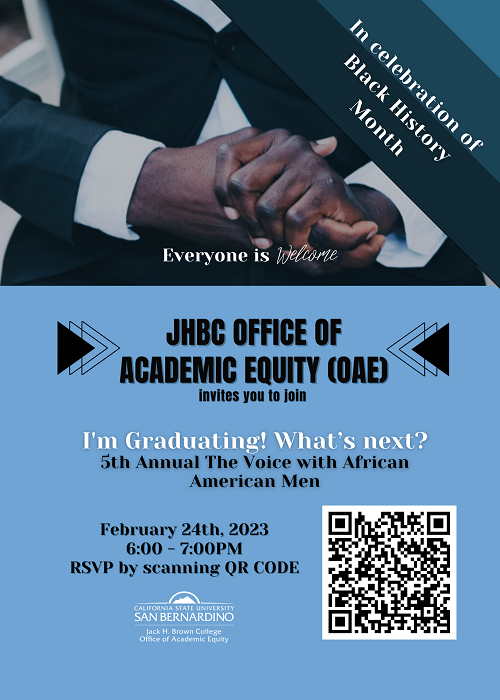 The Voice | JHBC Office of Academic Equity | CSUSB